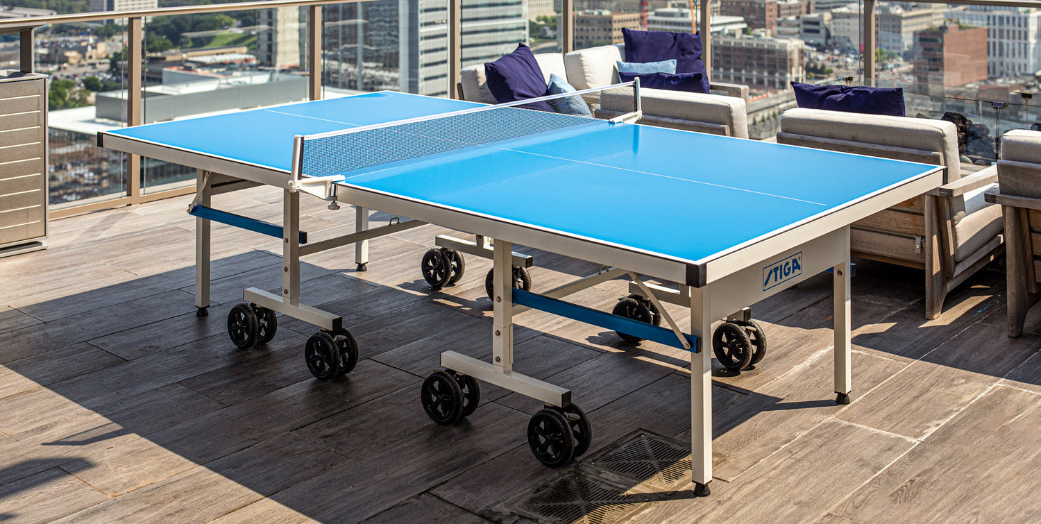 Outdoor Ping Pong Tables, Weather-Resistant, Dust-Resistant | STIGA ...