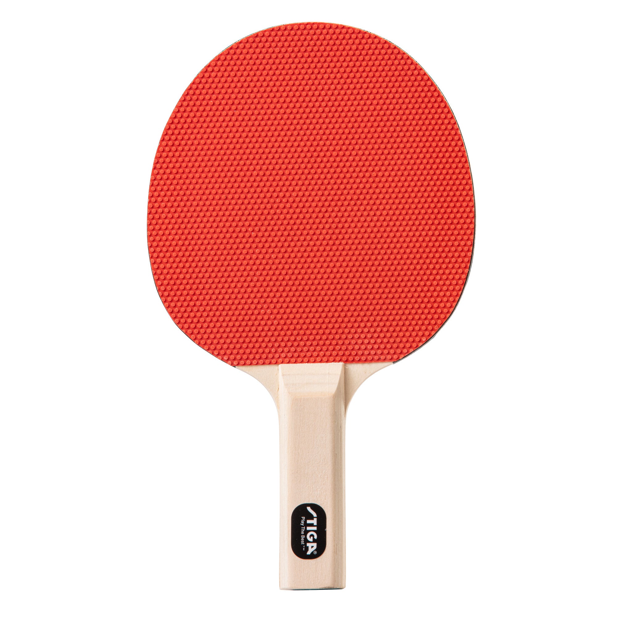 STIGA Hardbat Table Tennis Racket - Perfect for Beginners - Sturdy ...