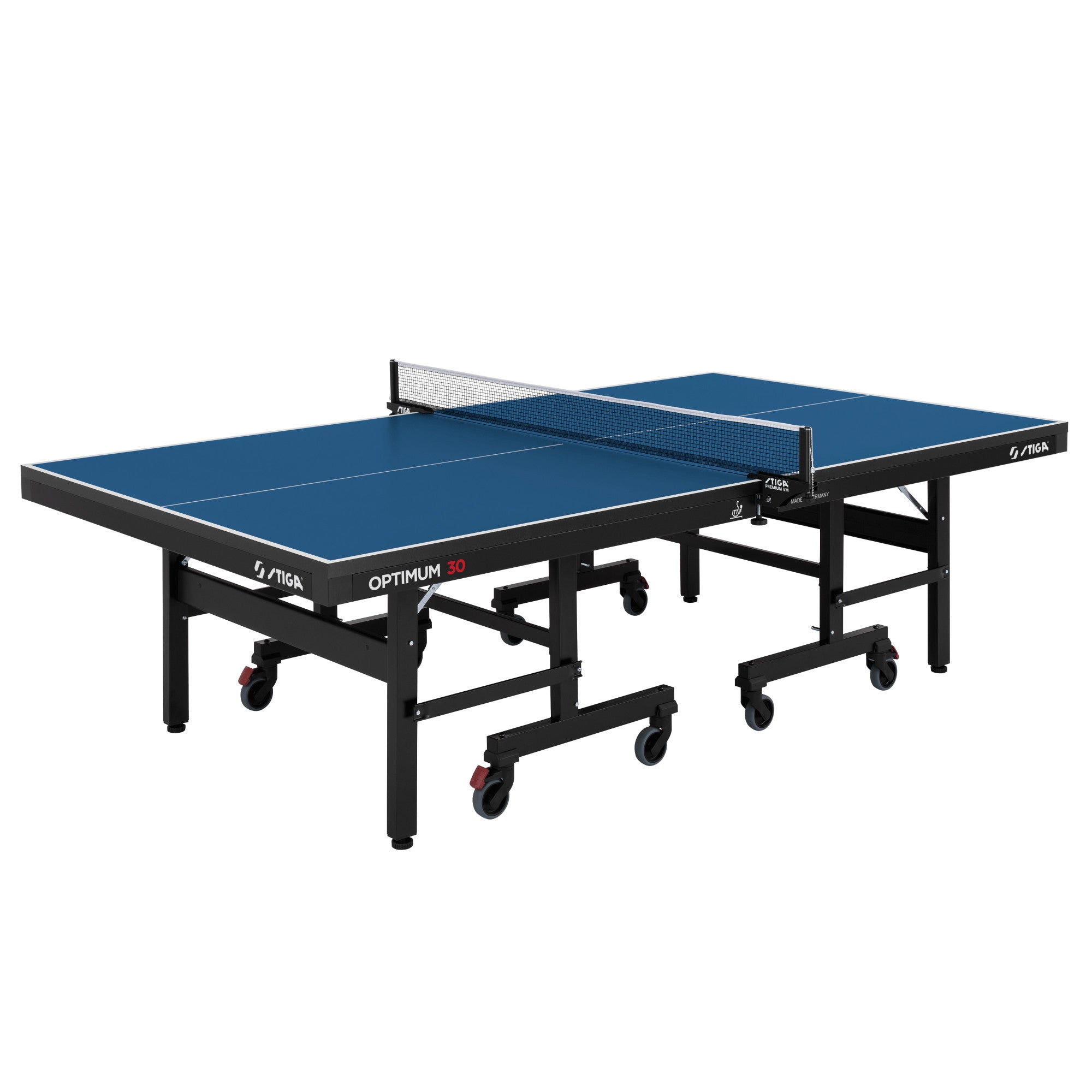 STIGA Optimum 30 Table Tennis Table with 30mm Thick Top and Unmatched ...