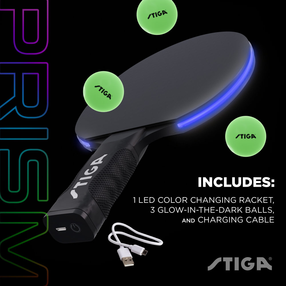 Prism LED Color Changing Paddle Set | STIGA | STIGA US