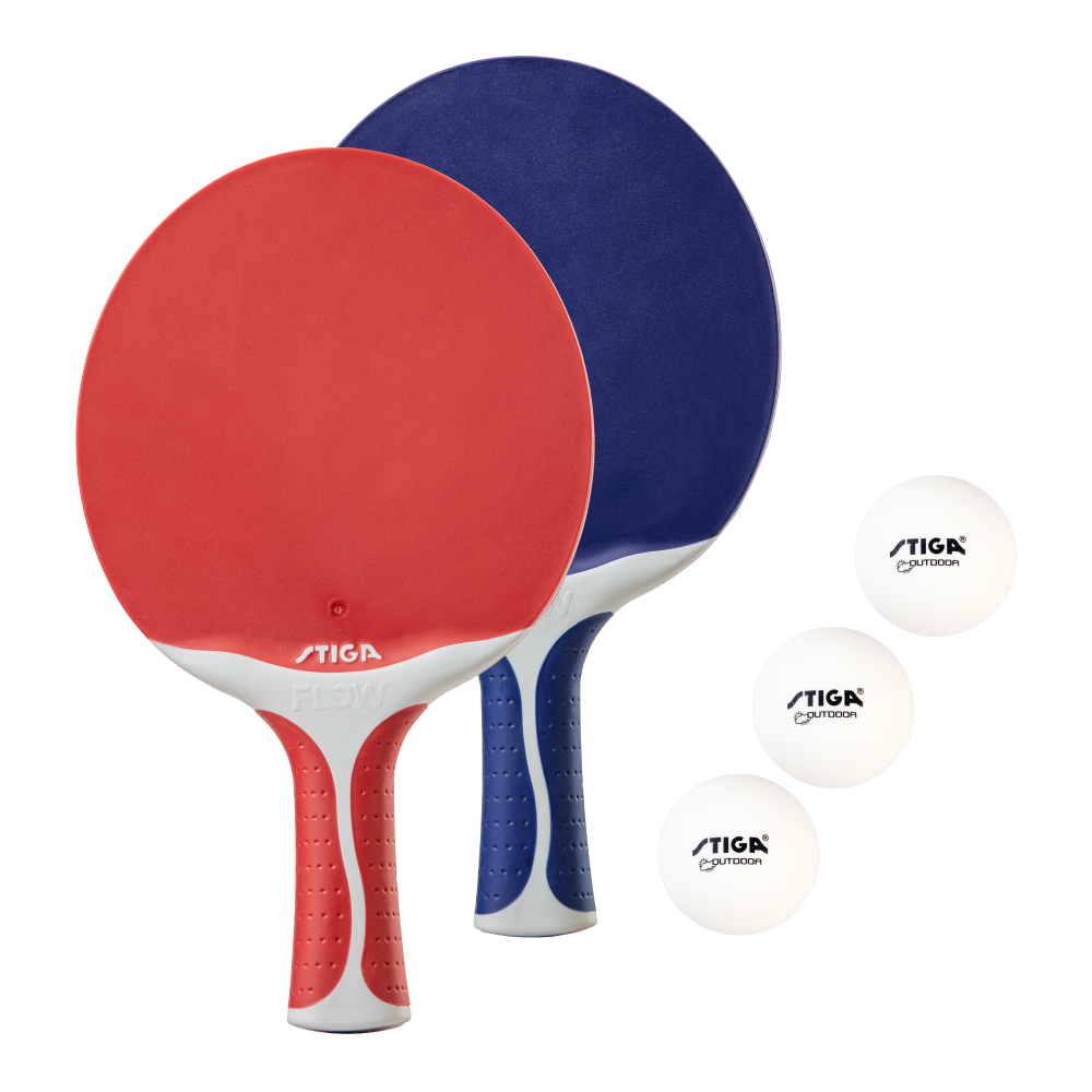 STIGA Flow 2-Player Ping Pong Paddle Set | STIGA US
