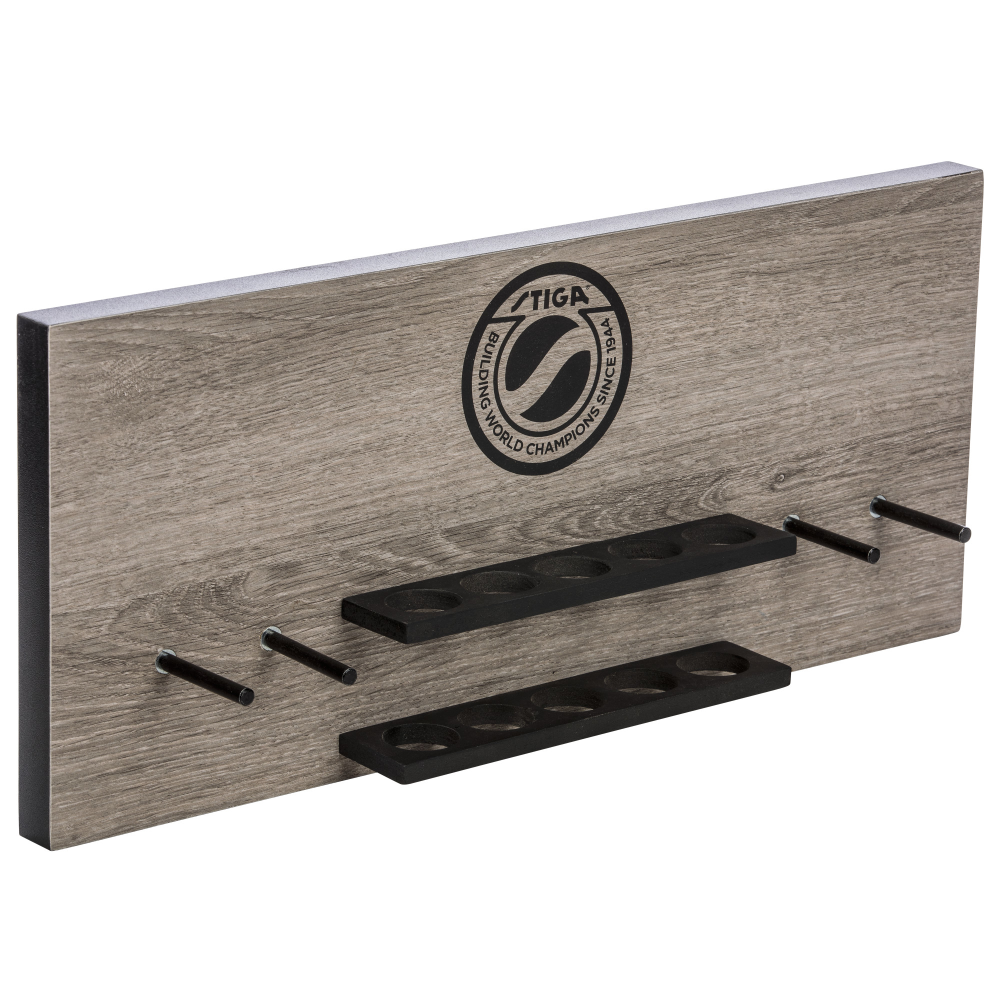 STIGA Table Tennis Storage Wall Rack | Ping Pong Wall Rack - STIGA US