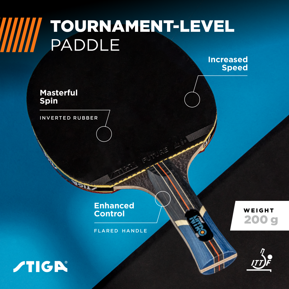 STIGA Nitro Ping Pong Paddle | STIGA US
