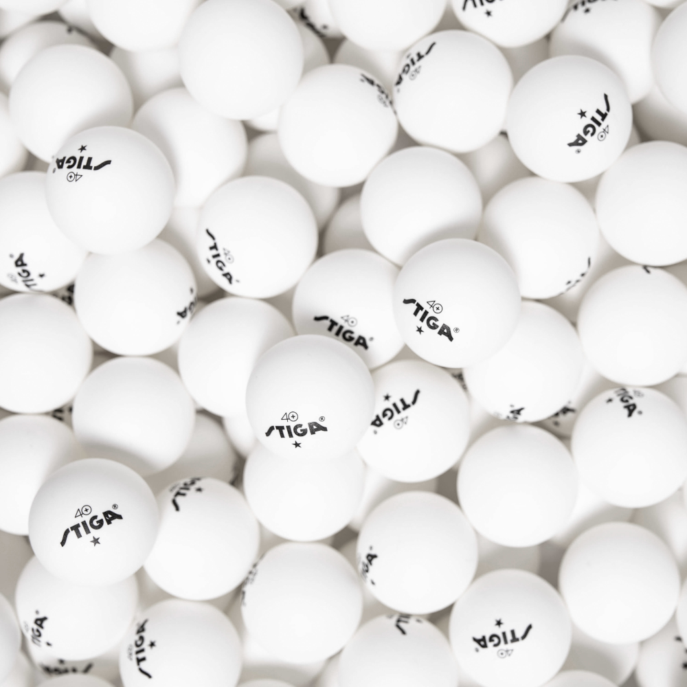 STIGA 1 Star Ping Pong Balls | 144 Pack - STIGA US