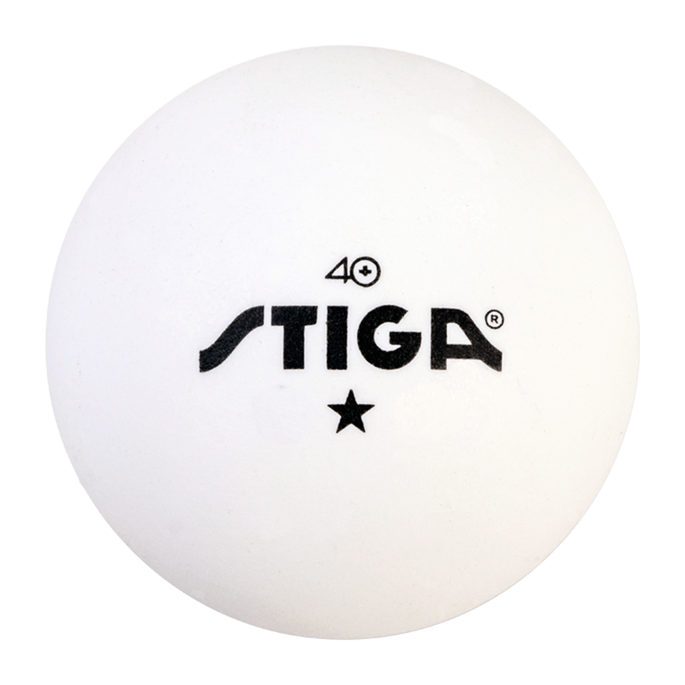 STIGA 1 Star Ping Pong Balls | 144 Pack - STIGA US
