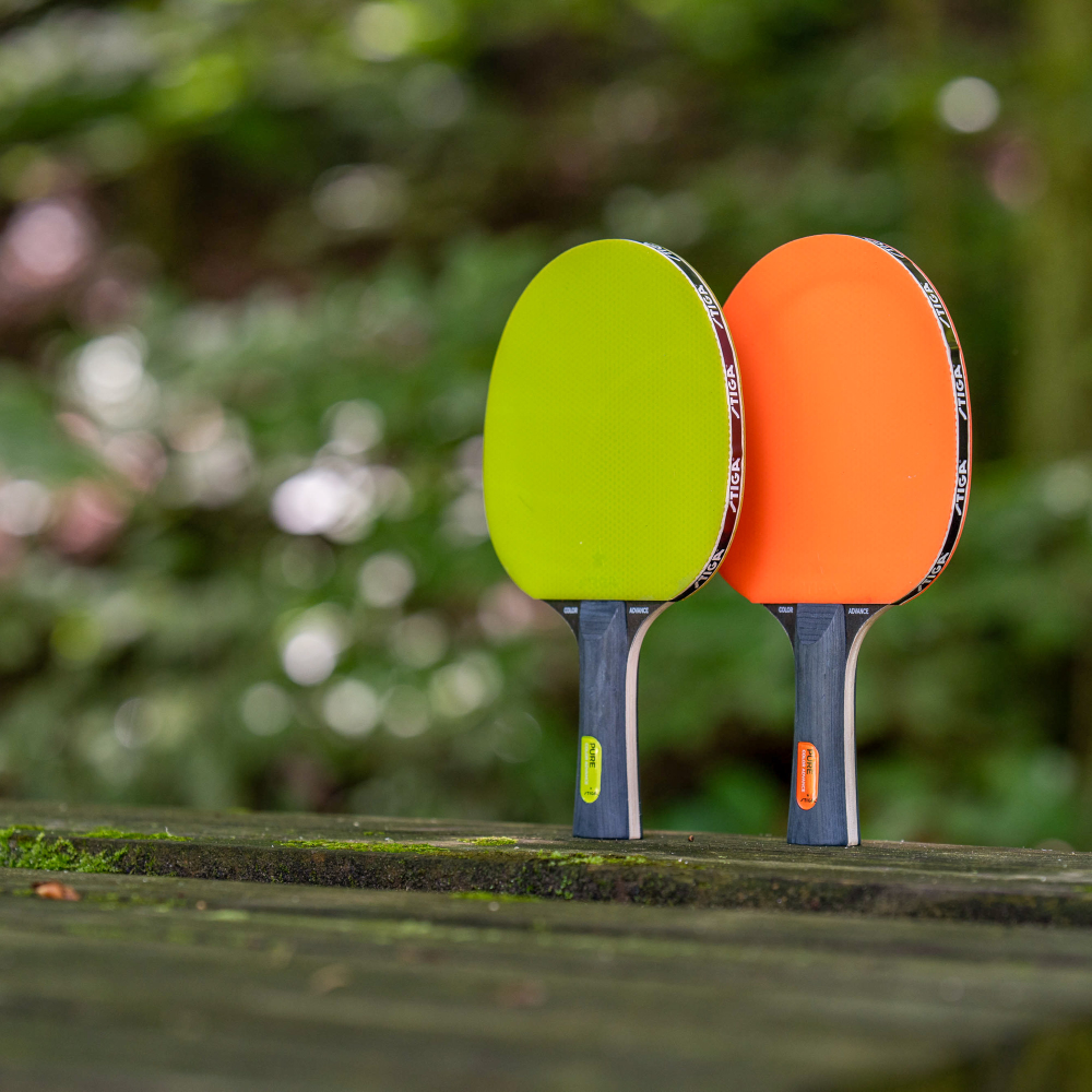 STIGA Pure Color Advance 2-Player Ping Pong Paddle Set | STIGA US